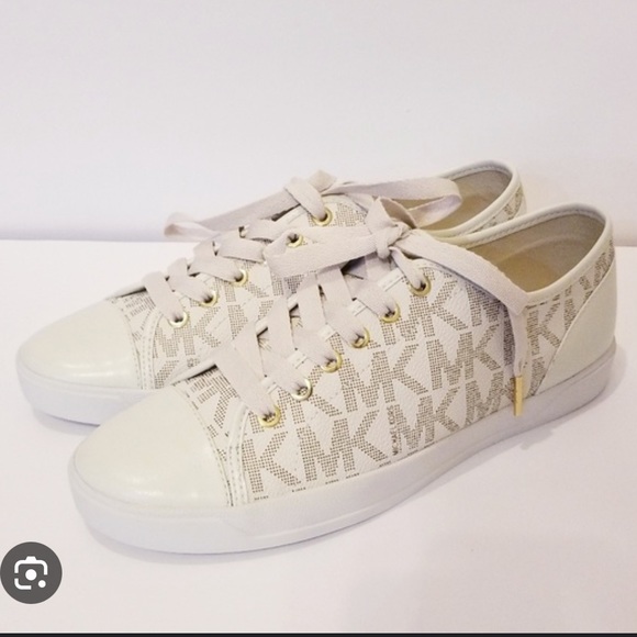 Michael Kors | Shoes | Michael Kors Logo Sneakers | Poshmark